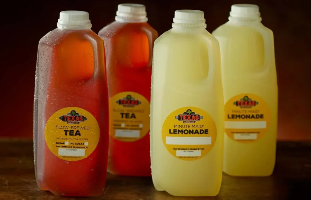 Texas Roadhouse Drink Menu With Price & Nutrition 2025